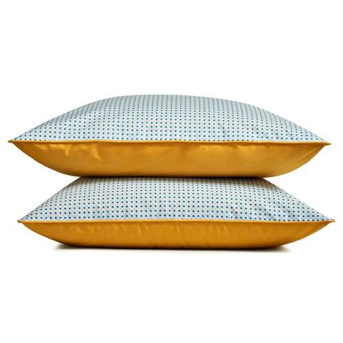 Taie d'oreiller Arthur BlanClarence® | L'Homme Moderne