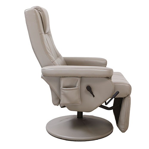 Fauteuil de relaxation massant chauffant pivotant | L'Homme Moderne