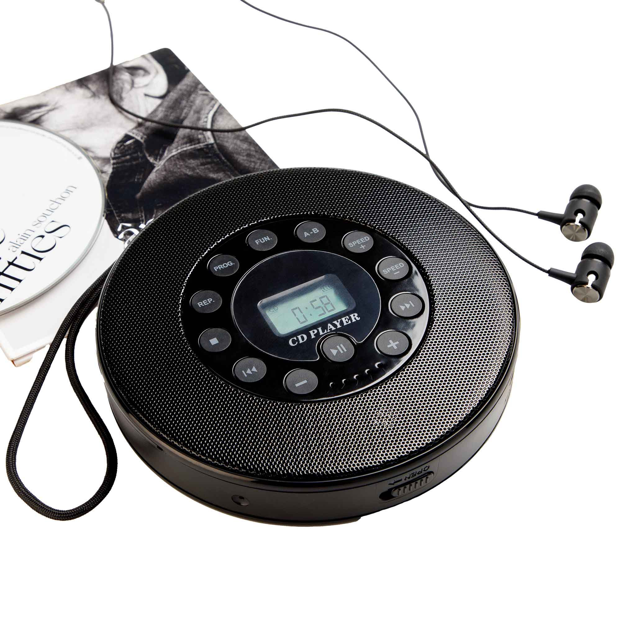 Lecteur CD enceinte portable | L'Homme Moderne